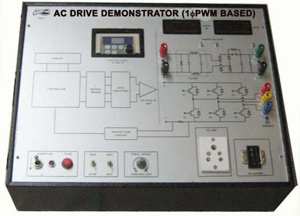 AC Drive Trainer ( 1 Phase PWM Based ) – Adtron Technologies